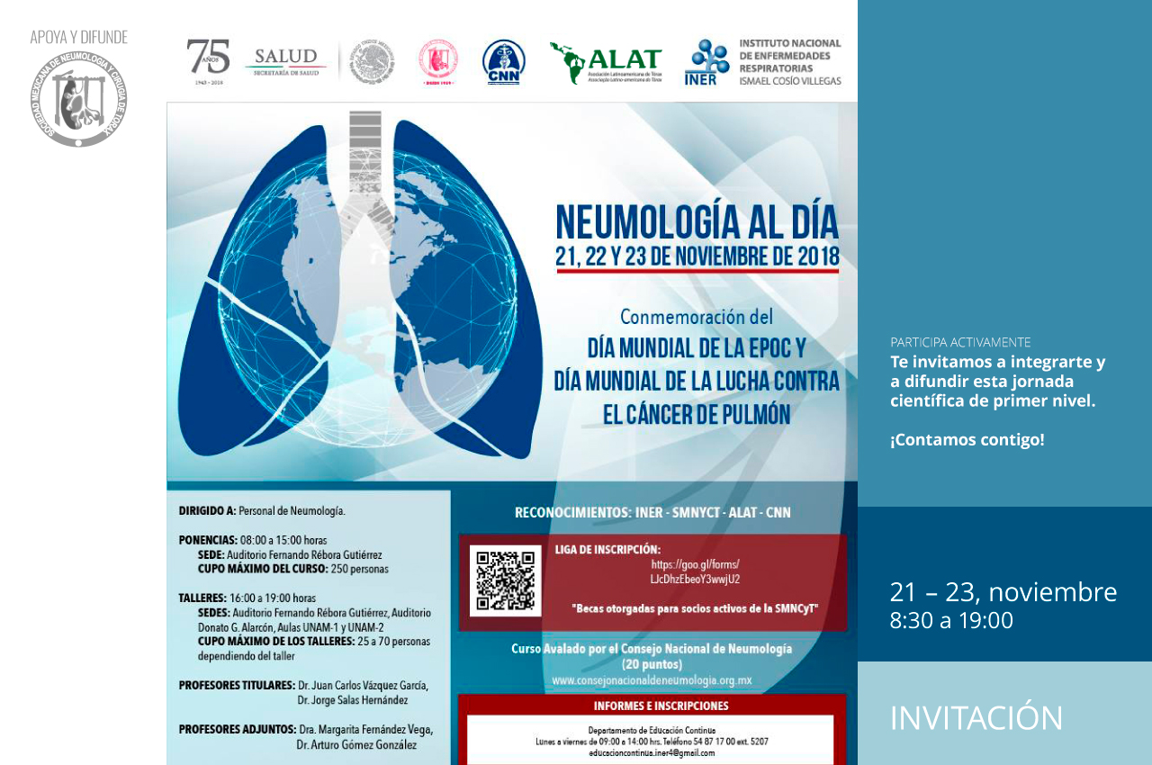 SMNyCT - Sociedad Mexicana de Neumología y Cirugía de Tórax, A.C.